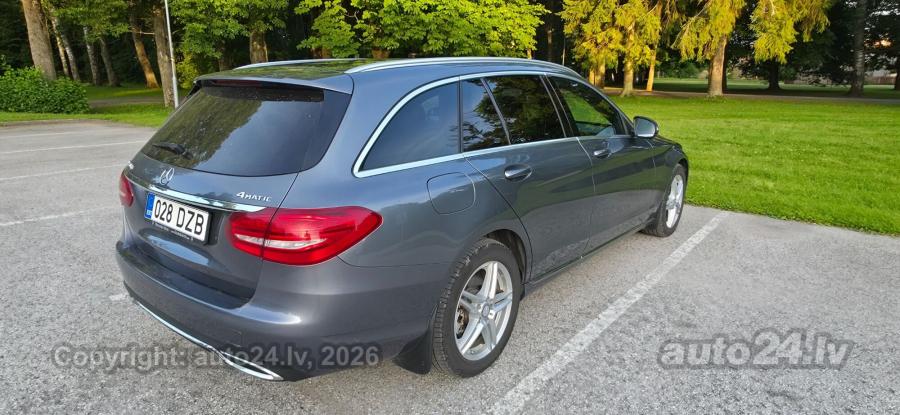 Grey Mercedes-Benz C-Class 2016 in Tartu, with an engine capacity of 2.10 L and mileage of 234 thousand km for 17000 €, photo 5 on AUTOMOTO.COM.LV