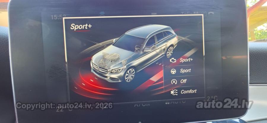 Grey Mercedes-Benz C-Class 2016 in Tartu, with an engine capacity of 2.10 L and mileage of 234 thousand km for 17000 €, photo 18 on AUTOMOTO.COM.LV