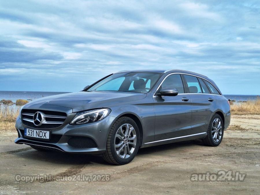Grey Mercedes-Benz C-Class 2017 in Tallinn, with an engine capacity of 2.10 L and mileage of 309 thousand km for 11500 €, photo 1 on AUTOMOTO.COM.LV