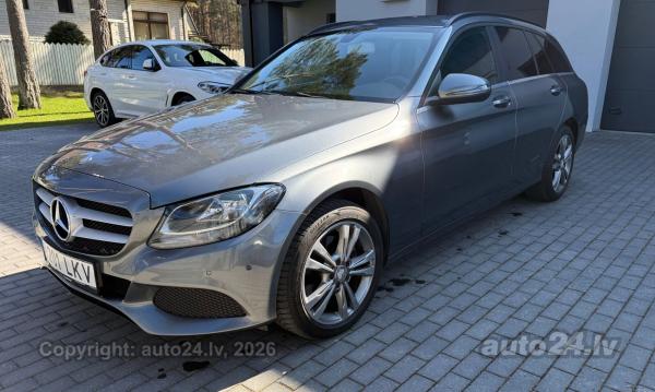 Grey Mercedes-Benz C-Class 2017 in Tallinn, with an engine capacity of 2.10 L and mileage of 172 thousand km for 14499 €, photo 2 on AUTOMOTO.COM.LV