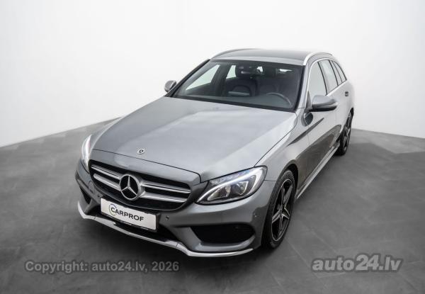 Grey Mercedes-Benz C-Class 2017 in Tallinn, with an engine capacity of 2.00 L and mileage of 196 thousand km for 12999 €, photo 1 on AUTOMOTO.COM.LV
