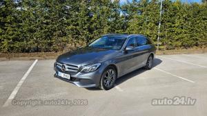 Grey Mercedes-Benz C-Class 2018 in Tallinn, with an engine capacity of 2.10 L and mileage of 136 thousand km for 23500 €, photo 3 on AUTOMOTO.COM.LV