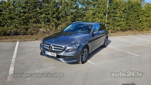 Grey Mercedes-Benz C-Class 2018 in Tallinn, with an engine capacity of 2.10 L and mileage of 136 thousand km for 23500 €, photo 5 on AUTOMOTO.COM.LV