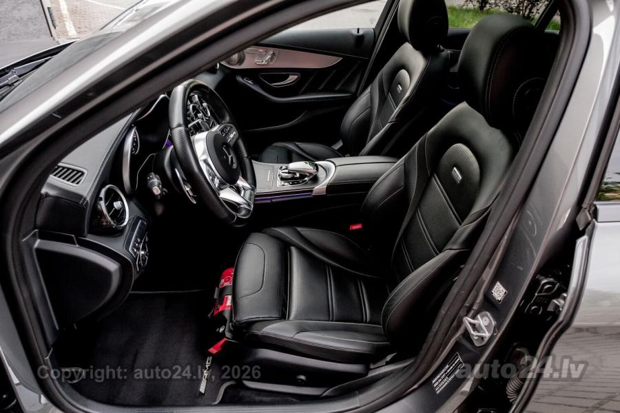 Pelēks Mercedes-Benz C-Class 2019 Pērnava, ar dzinēja tilpumu 4.00 L un nobraukumu 127 tūkst. km par 41900 €, foto 16 vietnē AUTOMOTO.COM.LV