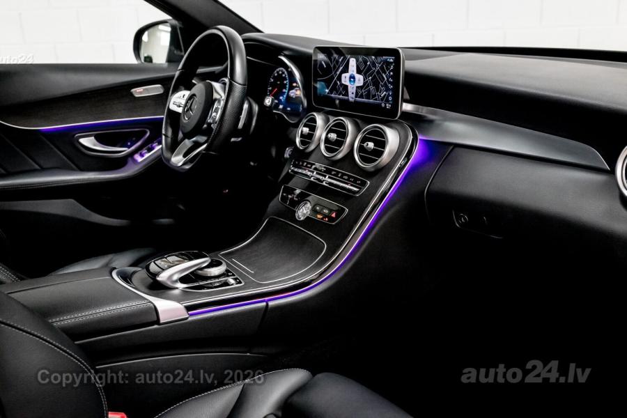 Grey Mercedes-Benz C-Class 2019 in Parnu, with an engine capacity of 2.00 L and mileage of 209 thousand km for 16790 €, photo 17 on AUTOMOTO.COM.LV