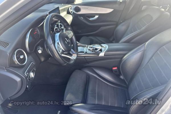 Grey Mercedes-Benz C-Class 2019 in Parnu, with an engine capacity of 2.00 L and mileage of 162 thousand km for 18900 €, photo 8 on AUTOMOTO.COM.LV
