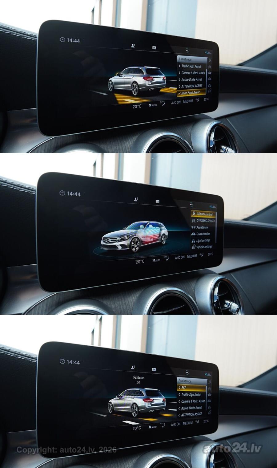 Pelēks Mercedes-Benz C-Class 2019 Tartu, ar dzinēja tilpumu 2.00 L un nobraukumu 213 tūkst. km par 21900 €, foto 16 vietnē AUTOMOTO.COM.LV