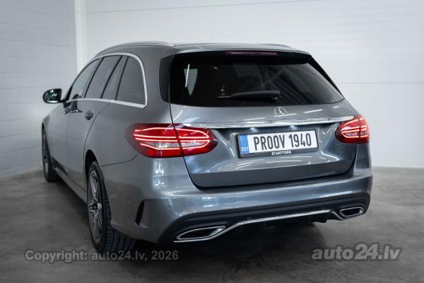 Grey Mercedes-Benz C-Class 2021 in Tallinn, with an engine capacity of 2.00 L and mileage of 200 thousand km for 20990 €, photo 4 on AUTOMOTO.COM.LV