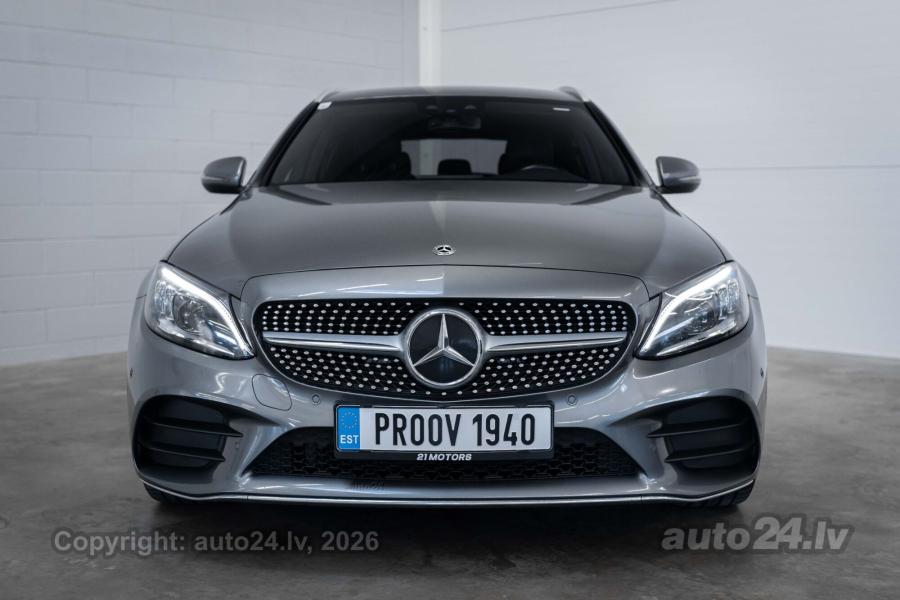 Pelēks Mercedes-Benz C-Class 2021 Tallina, ar dzinēja tilpumu 2.00 L un nobraukumu 200 tūkst. km par 20990 €, foto 12 vietnē AUTOMOTO.COM.LV