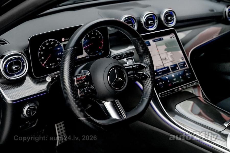 Grey Mercedes-Benz C-Class 2021 in Parnu, with an engine capacity of 0.00 L and mileage of 40 thousand km for 31900 €, photo 14 on AUTOMOTO.COM.LV