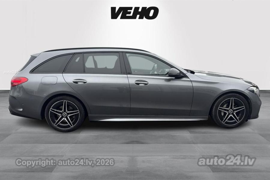 Pelēks Mercedes-Benz C-Class 2022 Pērnava, ar dzinēja tilpumu 2.00 L un nobraukumu 64 tūkst. km par 42900 €, foto 2 vietnē AUTOMOTO.COM.LV