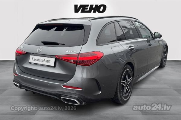 Pelēks Mercedes-Benz C-Class 2022 Pērnava, ar dzinēja tilpumu 2.00 L un nobraukumu 64 tūkst. km par 42900 €, foto 3 vietnē AUTOMOTO.COM.LV
