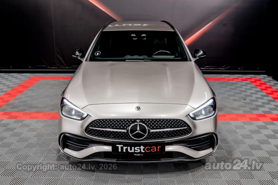 Grey Mercedes-Benz C-Class 2023 in Parnu, with an engine capacity of 2.00 L and mileage of 188 thousand km for 25500 €, photo 3 on AUTOMOTO.COM.LV