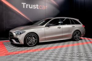 Grey Mercedes-Benz C-Class 2023 in Parnu, with an engine capacity of 2.00 L and mileage of 188 thousand km for 25500 €, photo 6 on AUTOMOTO.COM.LV