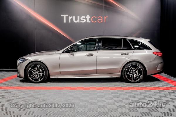 Grey Mercedes-Benz C-Class 2023 in Parnu, with an engine capacity of 2.00 L and mileage of 188 thousand km for 25500 €, photo 7 on AUTOMOTO.COM.LV