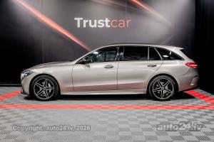 Grey Mercedes-Benz C-Class 2023 in Parnu, with an engine capacity of 2.00 L and mileage of 188 thousand km for 25500 €, photo 7 on AUTOMOTO.COM.LV