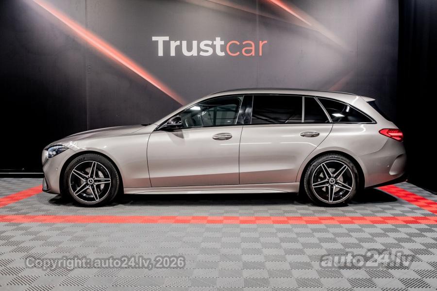 Grey Mercedes-Benz C-Class 2023 in Parnu, with an engine capacity of 2.00 L and mileage of 188 thousand km for 25500 €, photo 7 on AUTOMOTO.COM.LV