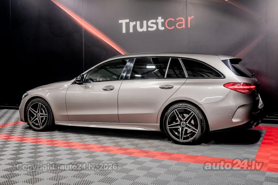 Grey Mercedes-Benz C-Class 2023 in Parnu, with an engine capacity of 2.00 L and mileage of 188 thousand km for 25500 €, photo 8 on AUTOMOTO.COM.LV