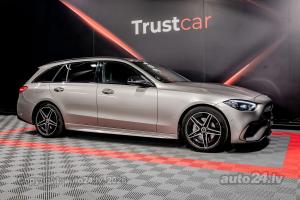 Grey Mercedes-Benz C-Class 2023 in Parnu, with an engine capacity of 2.00 L and mileage of 188 thousand km for 25500 €, photo 9 on AUTOMOTO.COM.LV
