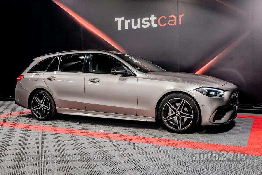 Grey Mercedes-Benz C-Class 2023 in Parnu, with an engine capacity of 2.00 L and mileage of 188 thousand km for 25500 €, photo 9 on AUTOMOTO.COM.LV