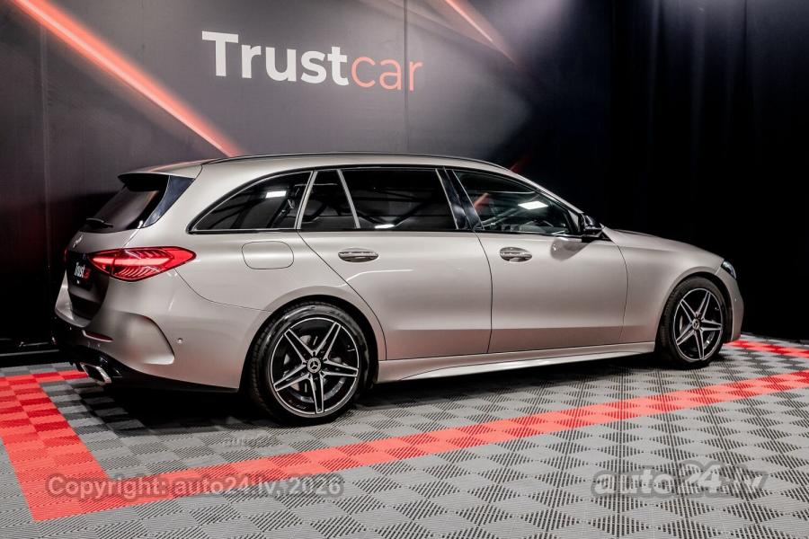 Grey Mercedes-Benz C-Class 2023 in Parnu, with an engine capacity of 2.00 L and mileage of 188 thousand km for 25500 €, photo 11 on AUTOMOTO.COM.LV