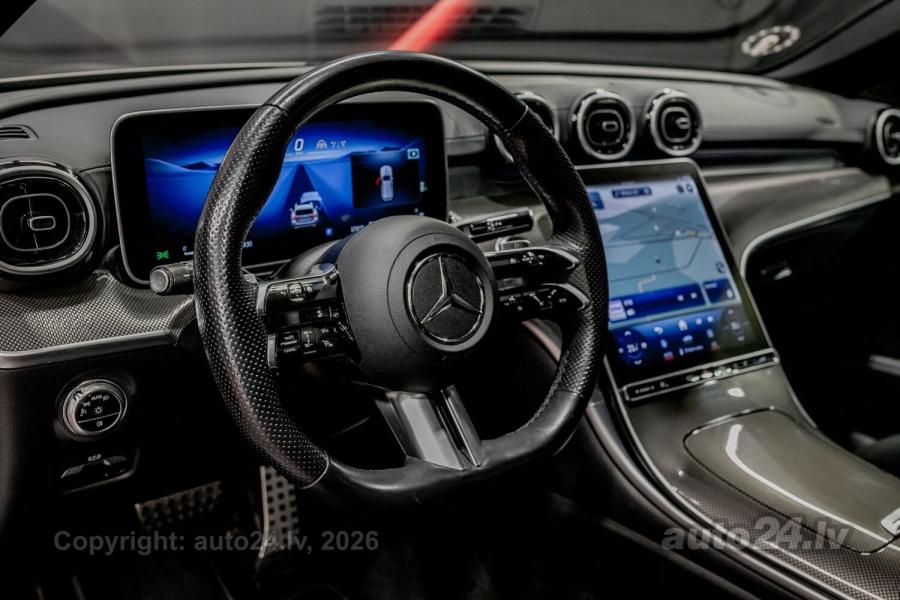 Grey Mercedes-Benz C-Class 2023 in Parnu, with an engine capacity of 2.00 L and mileage of 188 thousand km for 25500 €, photo 15 on AUTOMOTO.COM.LV