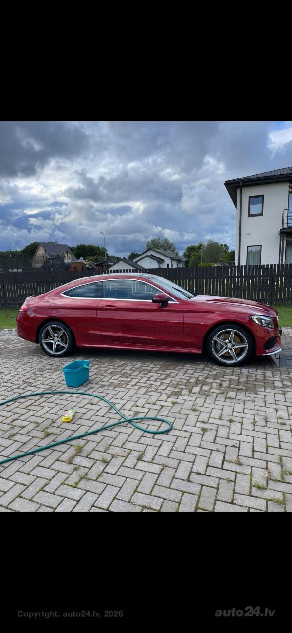 Red Mercedes-Benz C-Class 2016 in Tallinn, with an engine capacity of 2.00 L and mileage of 100 thousand km for 21500 €, photo 7 on AUTOMOTO.COM.LV
