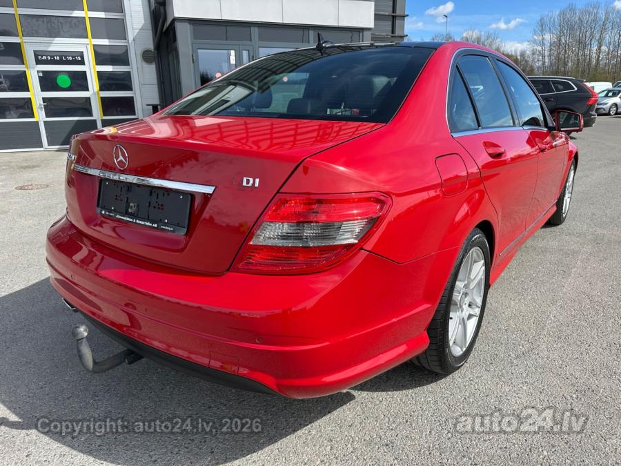 Sarkans Mercedes-Benz C-Class 2011 Tartu, ar dzinēja tilpumu 2.20 L un nobraukumu 176 tūkst. km par 8660 €, foto 6 vietnē AUTOMOTO.COM.LV