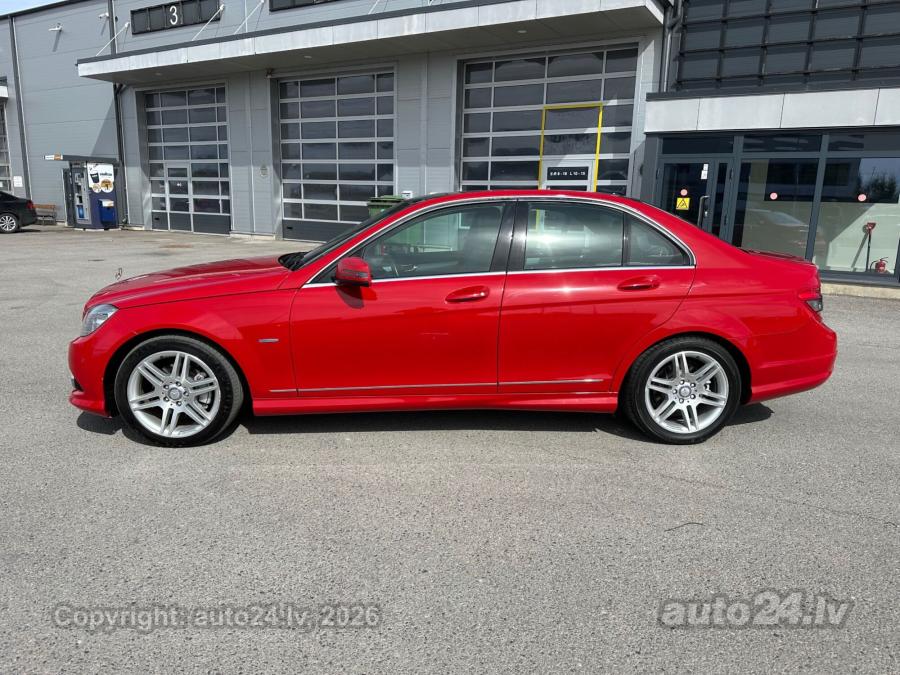 Sarkans Mercedes-Benz C-Class 2011 Tartu, ar dzinēja tilpumu 2.20 L un nobraukumu 176 tūkst. km par 8660 €, foto 8 vietnē AUTOMOTO.COM.LV