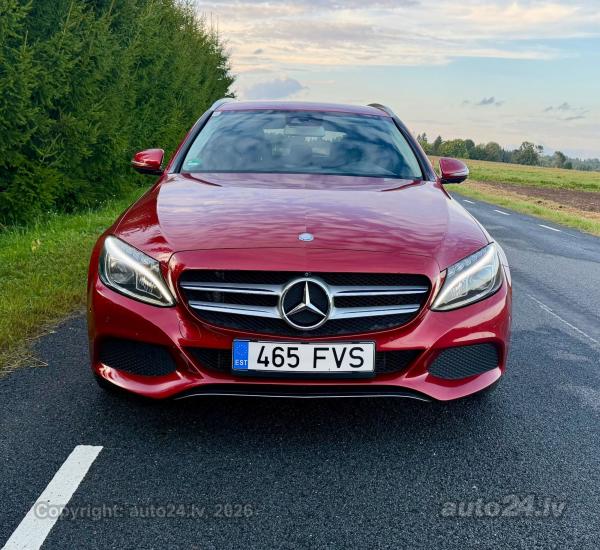 Red Mercedes-Benz C-Class 2016 in Viljandi, with an engine capacity of 1.60 L and mileage of 225 thousand km for 12600 €, photo 1 on AUTOMOTO.COM.LV