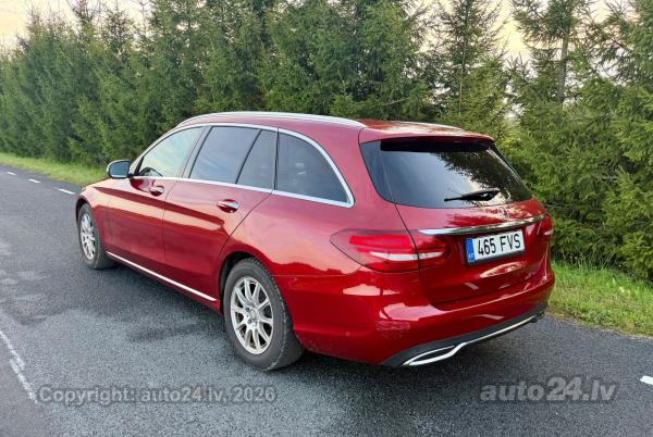 Red Mercedes-Benz C-Class 2016 in Viljandi, with an engine capacity of 1.60 L and mileage of 225 thousand km for 12600 €, photo 6 on AUTOMOTO.COM.LV