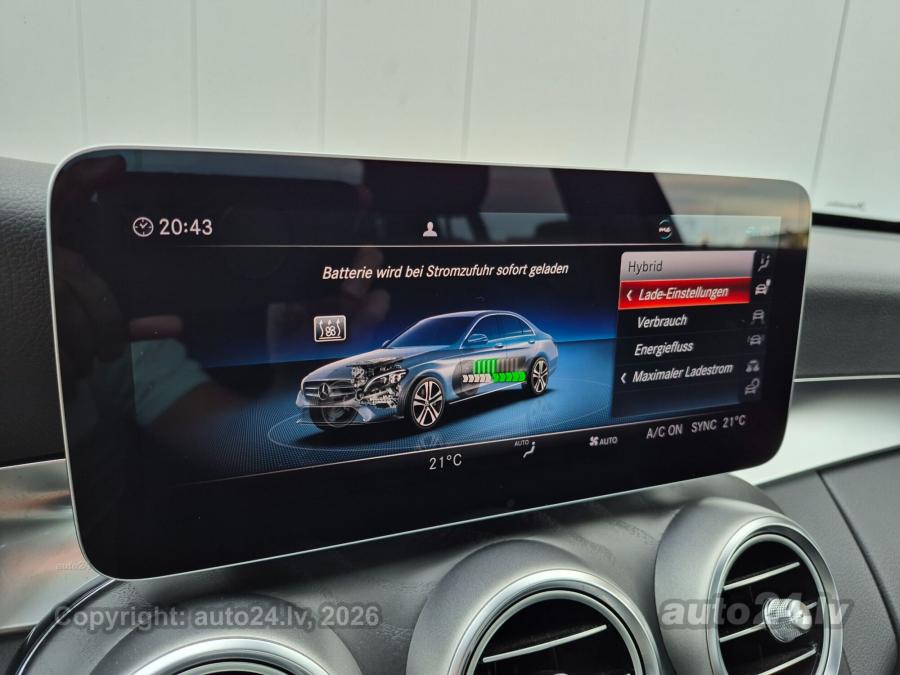 Mercedes-Benz C-Class 2021 Tallina, ar dzinēja tilpumu 2.00 L un nobraukumu 250 tūkst. km par 21999 €, foto 26 vietnē AUTOMOTO.COM.LV