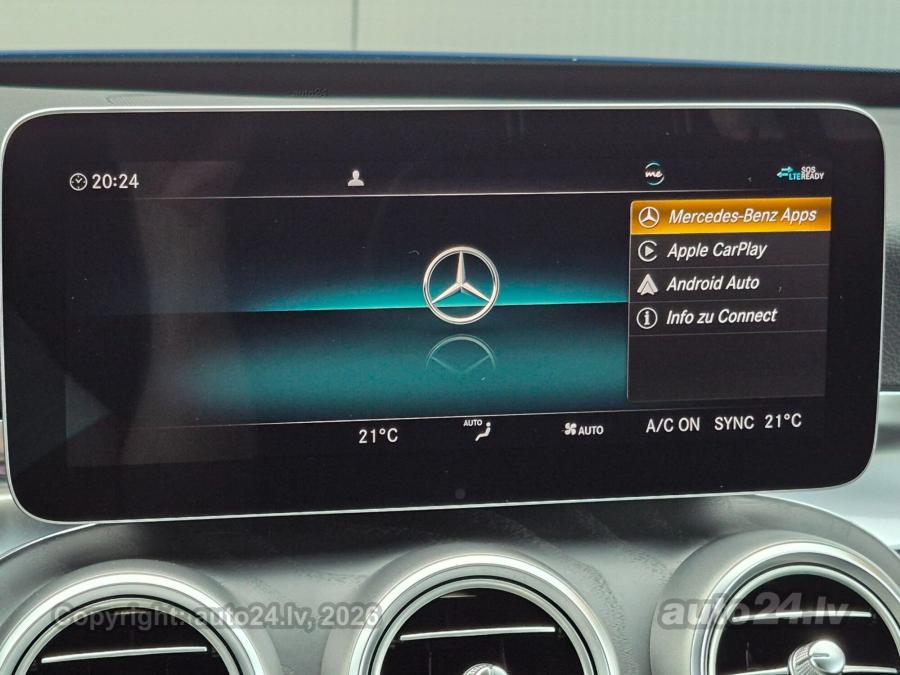 Mercedes-Benz C-Class 2021 Tallina, ar dzinēja tilpumu 2.00 L un nobraukumu 250 tūkst. km par 21999 €, foto 28 vietnē AUTOMOTO.COM.LV