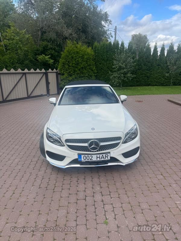 White Mercedes-Benz C-Class 2017 in Parnu, with an engine capacity of 2.00 L and mileage of 140 thousand km for 26900 €, photo 10 on AUTOMOTO.COM.LV