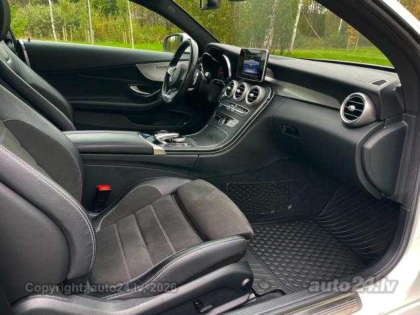 White Mercedes-Benz C-Class 2017 in Tallinn, with an engine capacity of 2.00 L and mileage of 117 thousand km for 23900 €, photo 9 on AUTOMOTO.COM.LV