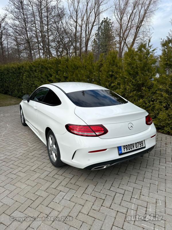 White Mercedes-Benz C-Class 2019 in Tallinn, with an engine capacity of 1.50 L and mileage of 95 thousand km for 27900 €, photo 3 on AUTOMOTO.COM.LV