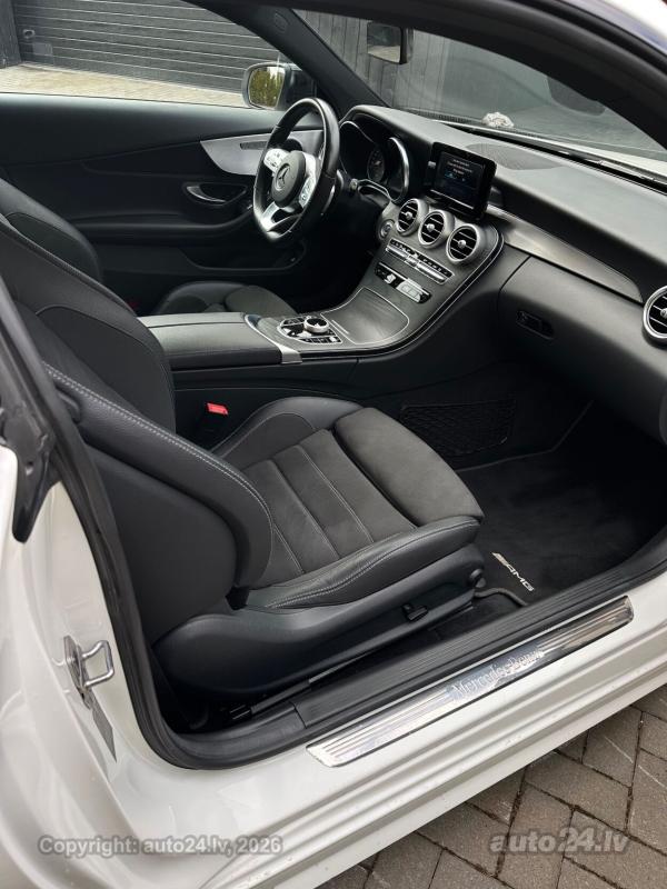 White Mercedes-Benz C-Class 2019 in Tallinn, with an engine capacity of 1.50 L and mileage of 95 thousand km for 27900 €, photo 6 on AUTOMOTO.COM.LV