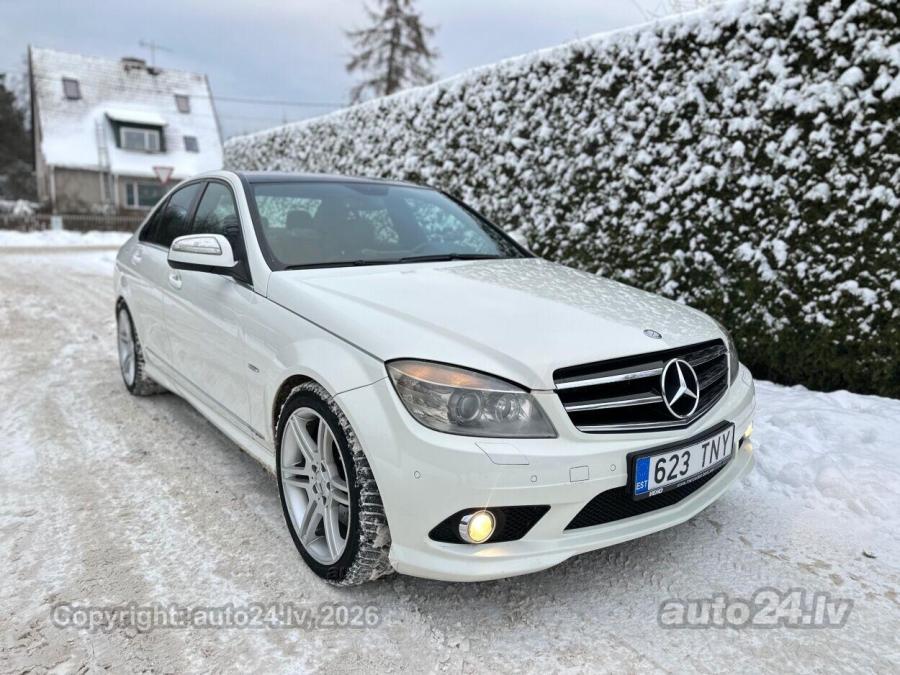 White Mercedes-Benz C-Class 2007 in Tallinn, with an engine capacity of 3.00 L and mileage of 288 thousand km for 4500 €, photo 2 on AUTOMOTO.COM.LV