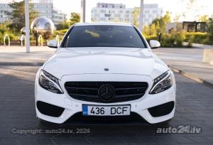 White Mercedes-Benz C-Class 2014 in Tallinn, with an engine capacity of 2.10 L and mileage of 260 thousand km for 13900 €, photo 3 on AUTOMOTO.COM.LV