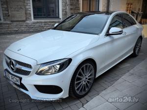 Balts Mercedes-Benz C-Class 2015 Tallina, ar dzinēja tilpumu 2.00 L un nobraukumu 104 tūkst. km par 20900 €, foto  vietnē AUTOMOTO.COM.LV