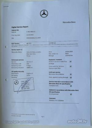 Balts Mercedes-Benz C-Class 2015 Tallina, ar dzinēja tilpumu 3.00 L un nobraukumu 112 tūkst. km par 22900 €, foto 21 vietnē AUTOMOTO.COM.LV
