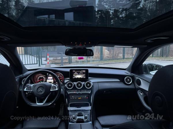 White Mercedes-Benz C-Class 2016 in Tallinn, with an engine capacity of 1.60 L and mileage of 242 thousand km for 14999 €, photo 7 on AUTOMOTO.COM.LV