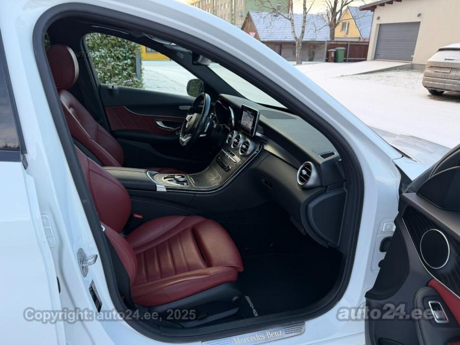 Balts Mercedes-Benz C-Class 2017 Pērnava, ar dzinēja tilpumu 1.99 L un nobraukumu 101 tūkst. km par 19900 €, foto 16 vietnē AUTOMOTO.COM.LV