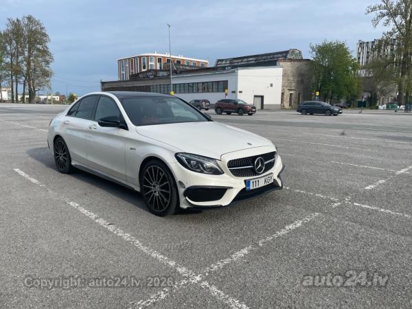 Balts Mercedes-Benz C-Class 2017 Tallina, ar dzinēja tilpumu 3.00 L un nobraukumu 120 tūkst. km par 29900 €, foto 1 vietnē AUTOMOTO.COM.LV