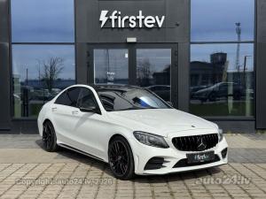 Balts Mercedes-Benz C-Class 2019 Tallina, ar dzinēja tilpumu 2.00 L un nobraukumu 186 tūkst. km par 23990 €, foto  vietnē AUTOMOTO.COM.LV