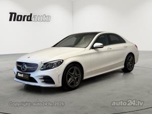 Balts Mercedes-Benz C-Class 2019 Tallina, ar dzinēja tilpumu 1.60 L un nobraukumu 117 tūkst. km par 23900 €, foto  vietnē AUTOMOTO.COM.LV