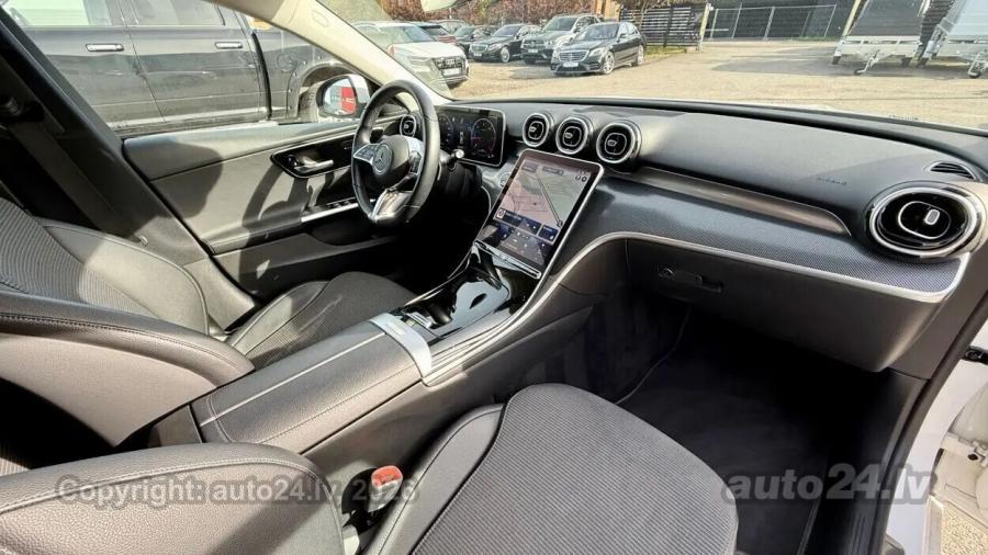Balts Mercedes-Benz C-Class 2021 Tallina, ar dzinēja tilpumu 2.00 L un nobraukumu 80 tūkst. km par 30500 €, foto 15 vietnē AUTOMOTO.COM.LV