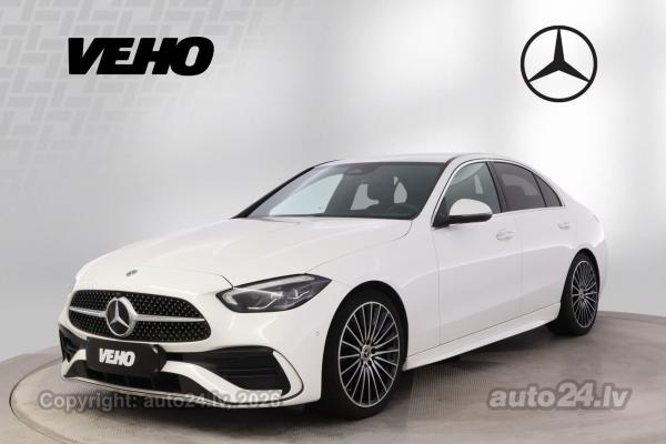 White Mercedes-Benz C-Class 2021 in Tallinn, with an engine capacity of 1.50 L and mileage of 38 thousand km for 36900 €, photo 1 on AUTOMOTO.COM.LV