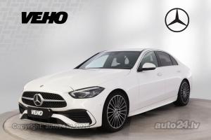 White Mercedes-Benz C-Class 2021 in Tallinn, with an engine capacity of 1.50 L and mileage of 38 thousand km for 36900 €, photo  on AUTOMOTO.COM.LV