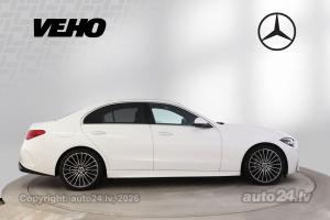 White Mercedes-Benz C-Class 2021 in Tallinn, with an engine capacity of 1.50 L and mileage of 38 thousand km for 36900 €, photo 3 on AUTOMOTO.COM.LV